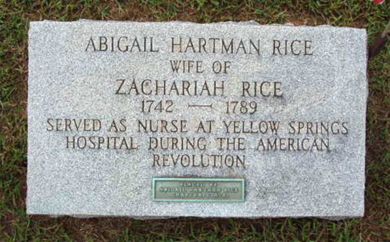 Pictured: Abigail’s new (second) headstone, located at St. Peter’s ...